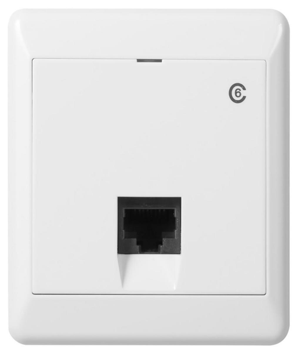 Rs16/mod s 1x8cat6 utp pw eko07480 - modular socket surf...