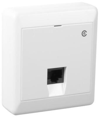 Mod uttag 1x8 k6 rs utp rv eko07480 - modularuttag utanpå...