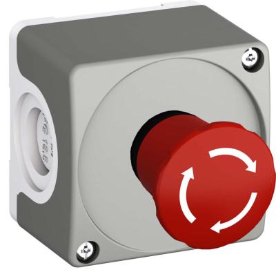 Kapsling 1-pl 1no 1nc cep1-1001 - maskinstopp cep1-1001