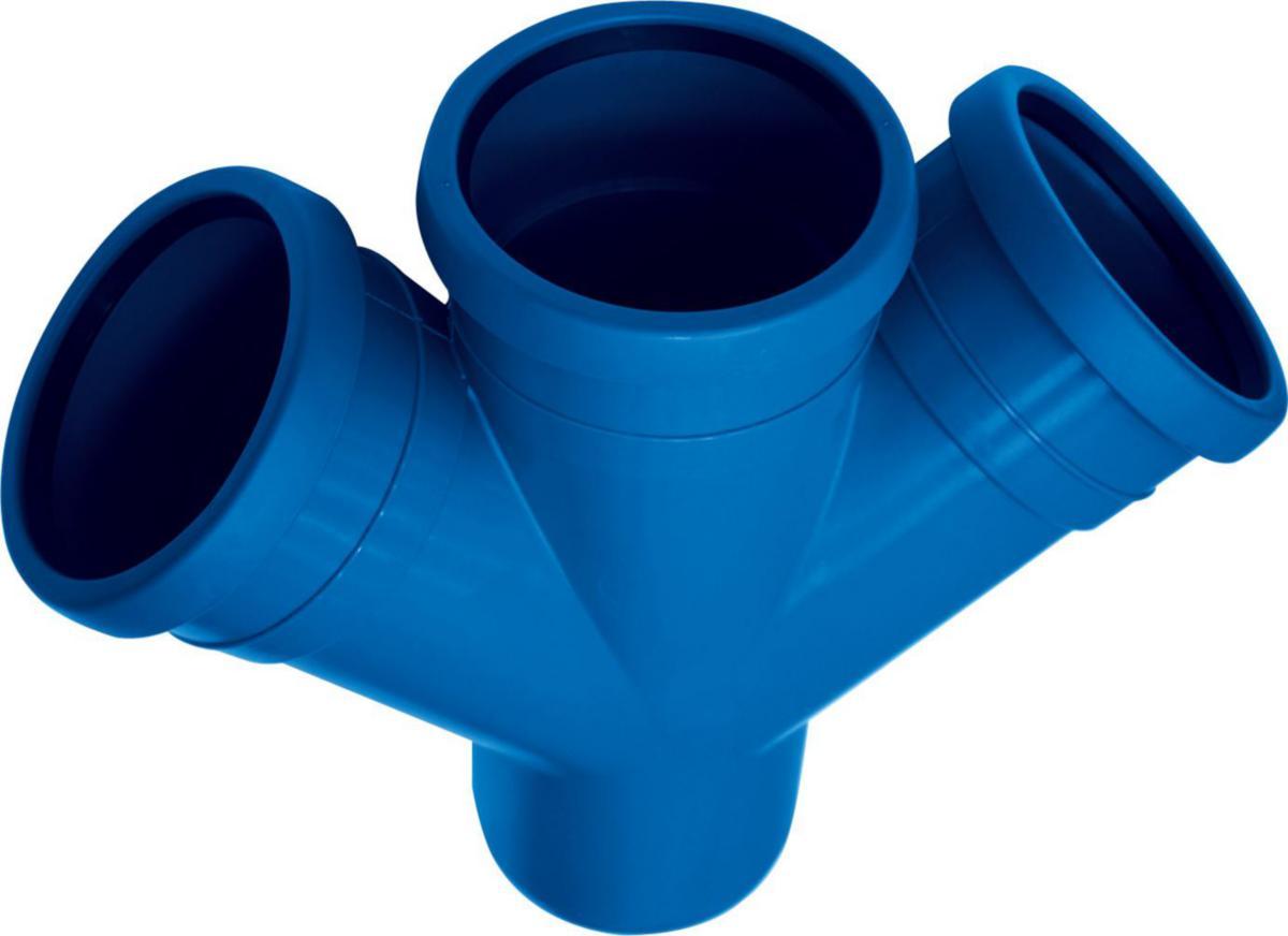 110x110 45° pp double branch stilla - double branch pipe ...