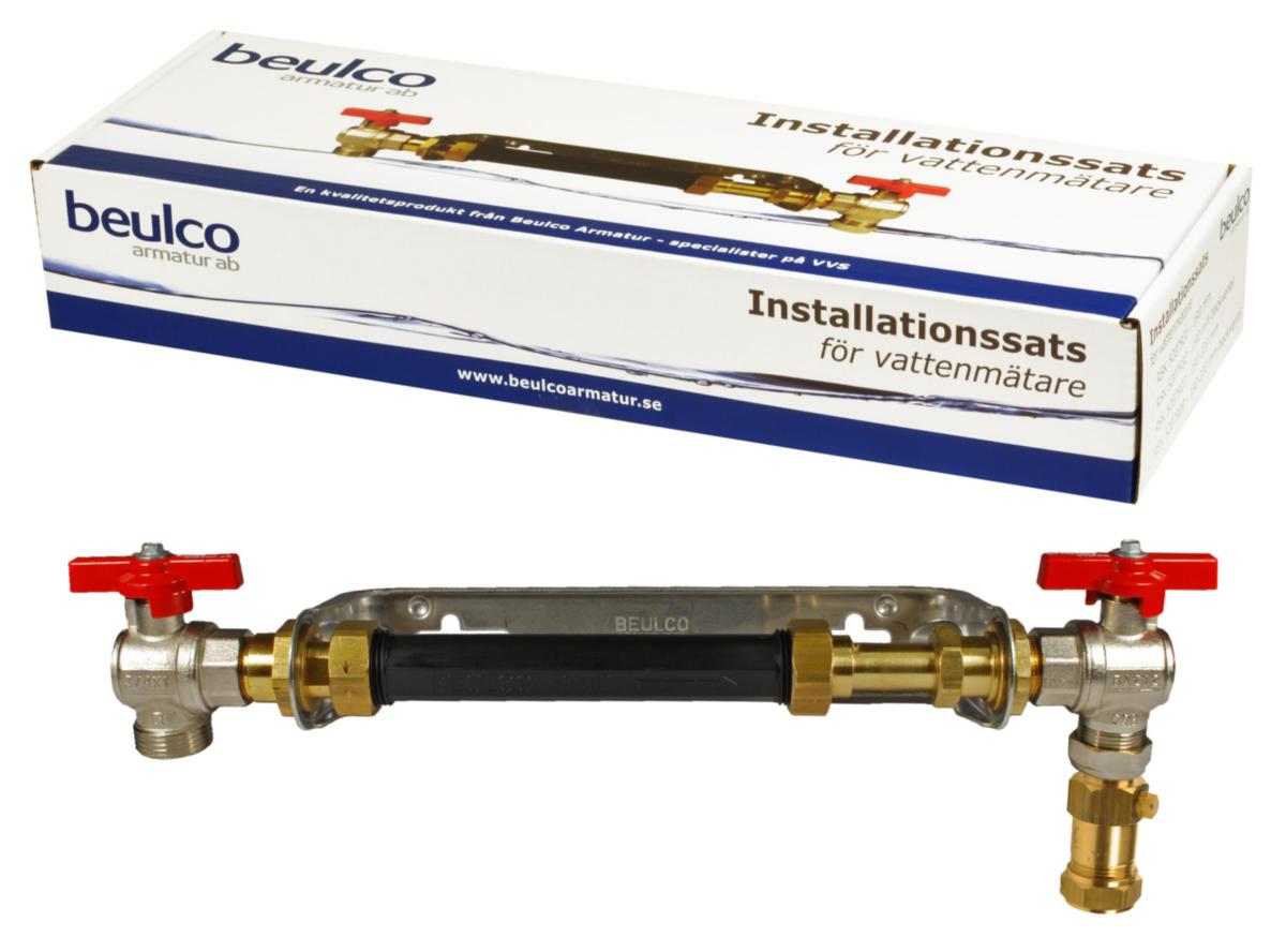 Water meter console 190-220mm with check valve.male - wat...