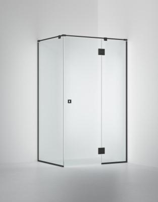 Inr duschhörna arc 15 frame clear, black - duschhörna arc...