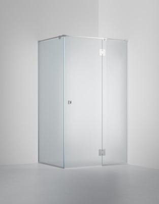 Inr duschhörna arc 15 frame frosted, chrome, polished - d...