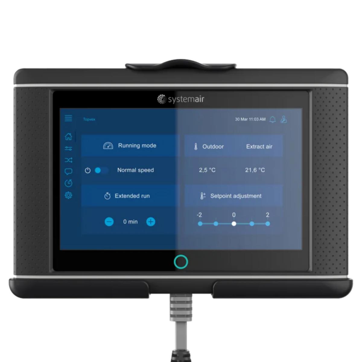 Kontrollpanel navipad pd70-c systemair - kontrollpanel na...