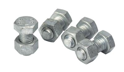 Skarv-/skruvsats m12 khzv 1 sats= 4 skruv + 4 mutter - sk...