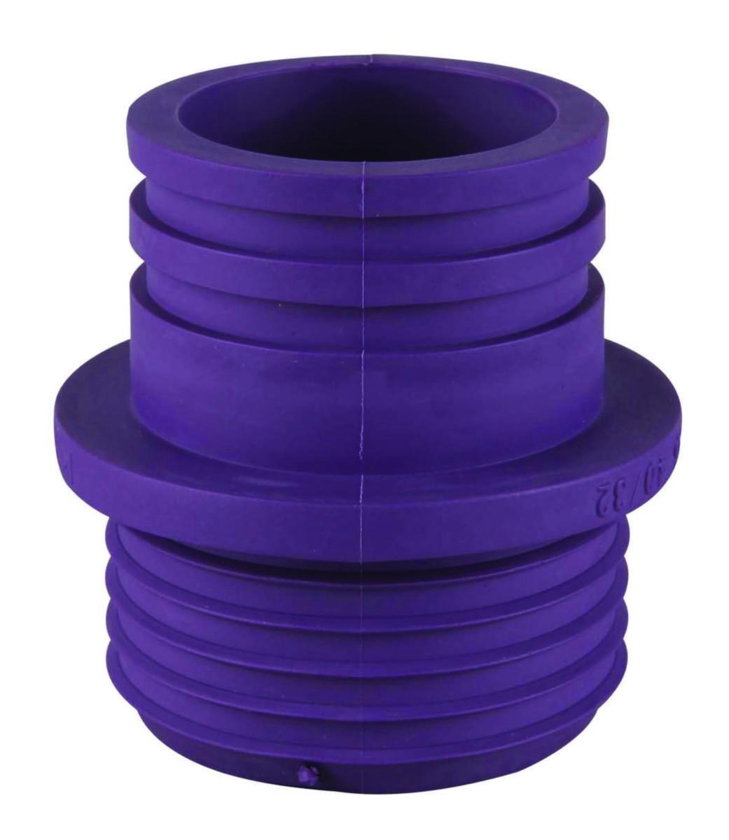 Rubber reducer 45/32-40 violet - rubber nipples for 50 mm...