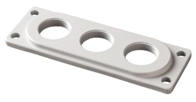 Cable gland flanges flr 13325 - perforated flange fl 13 l...