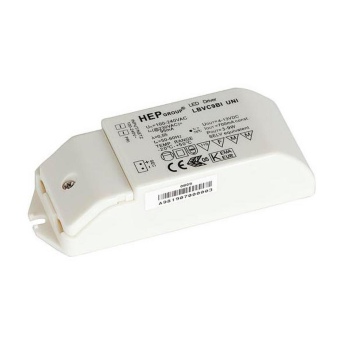 Konverter 9w 700ma - drivdon led 700ma/350ma | Ahlsell