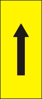 Skylt h25 pil upp/ned 100 st/frp - märksystem h25, övriga...