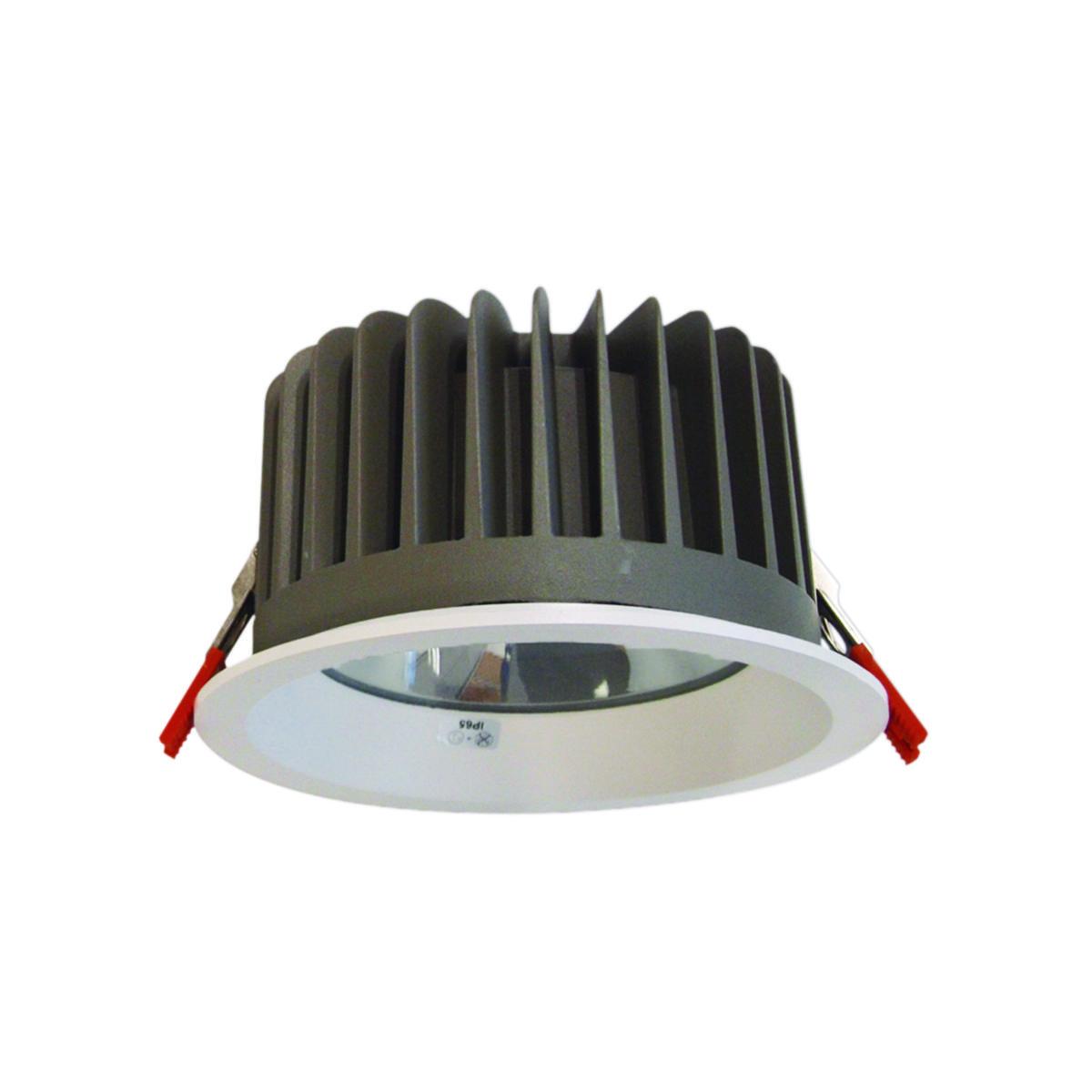 Downl ip65 3000lm 840 gl vit opu30lwh - downlight opus, e...