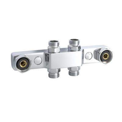 Trio mixer bracket 160/40c/c vaska, chrome - mixer bracke...