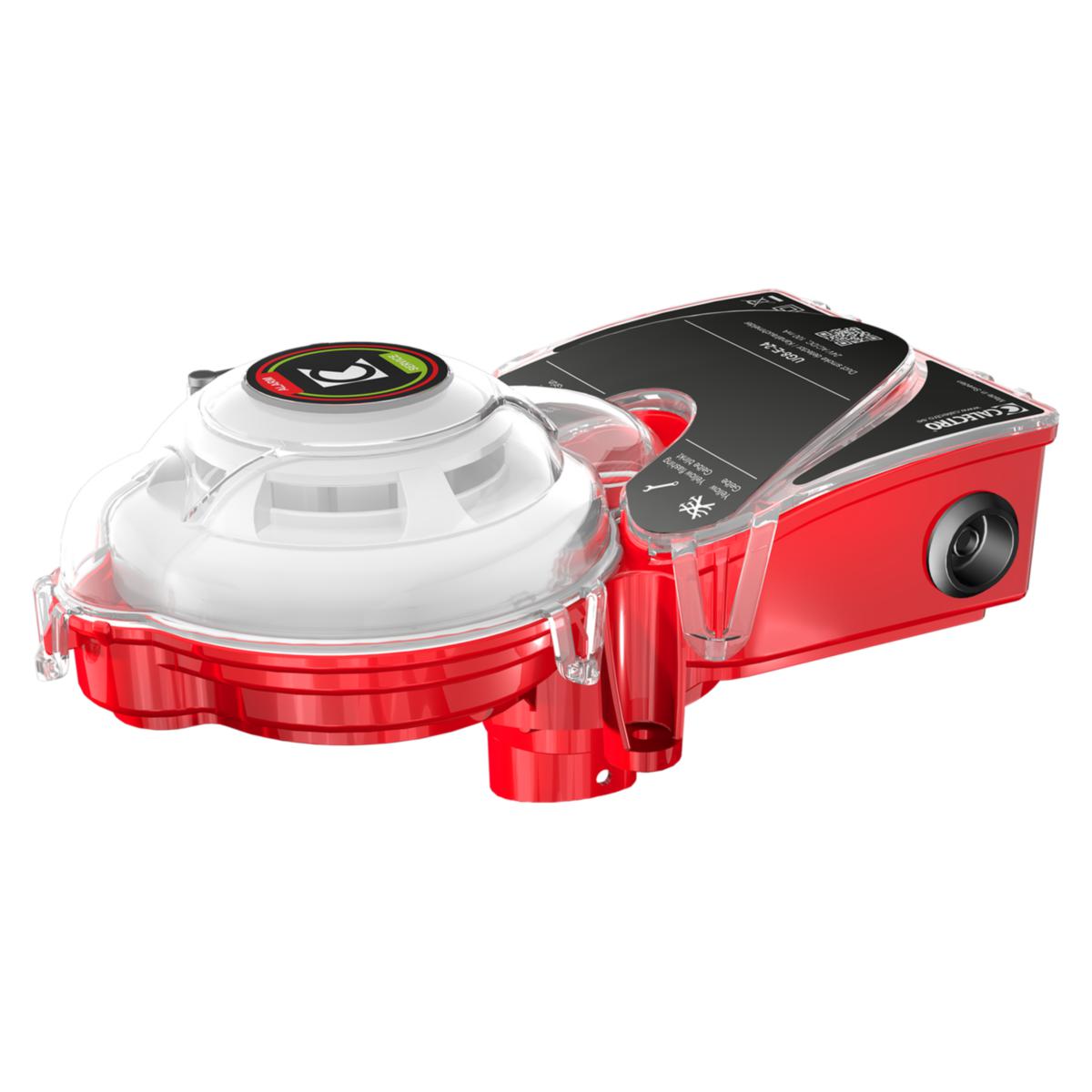 Rökdetektor ug8-e-24. optisk 24v f.kanalmont exkl. rör