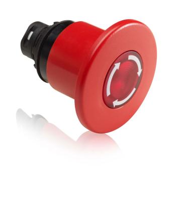 Nödstopp 60mm vrid 1sfa611513r1001 - svamptrycken i delar...