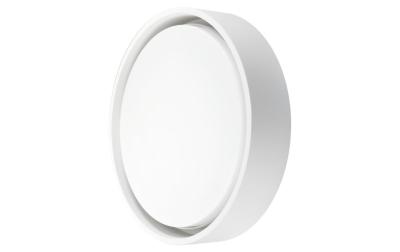 Väggarm 22w 1960lm 3k ip66 vit frame round maxi - väggarm...