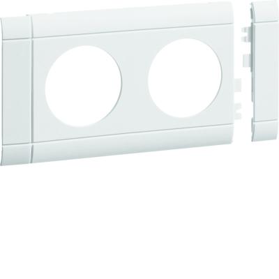 Frontplate 2-gang socket lid 8 gb080209016 - socket frame...