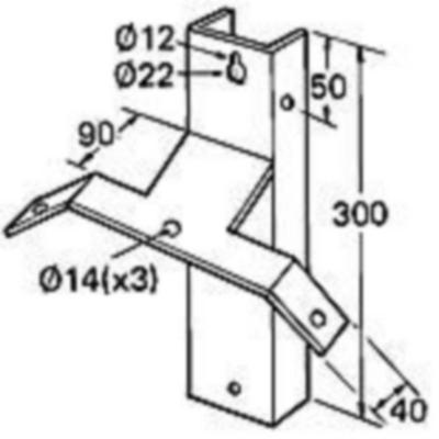 Ventilavledarfäste 3-pol trafo - ventilavledarfäste för ...