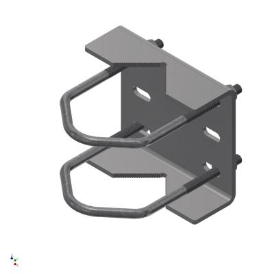 Clamp for round profiles ø88.9 - 120 mm - clamp for round...