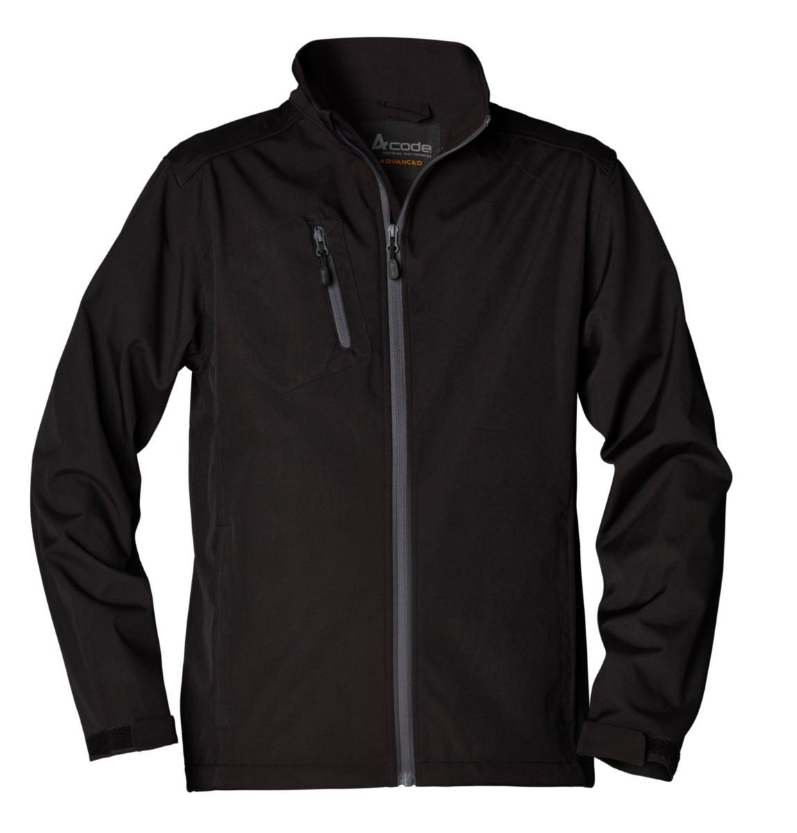 Softshelljacka code-1476 svart stl xl - softshelljacka fr...