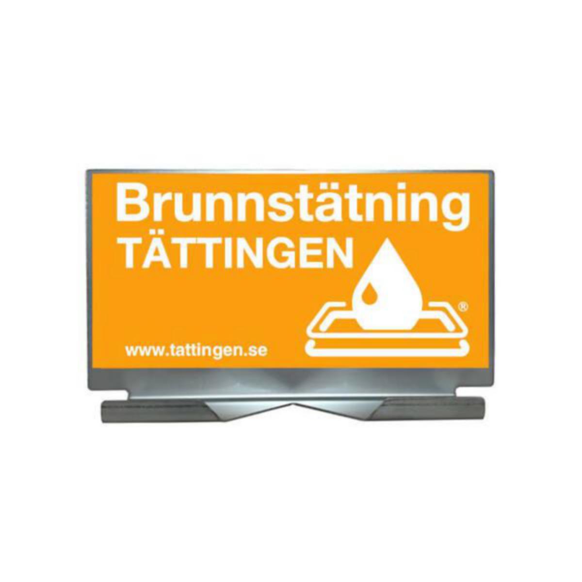 Väggfäste / skylt till tätting - väggfäste/skylt till tä...