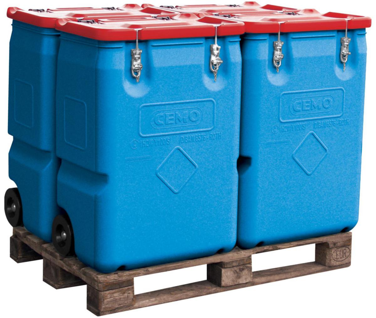 Mobilbox 170l med lock 60x40x88cm - mobilbox | Ahlsell