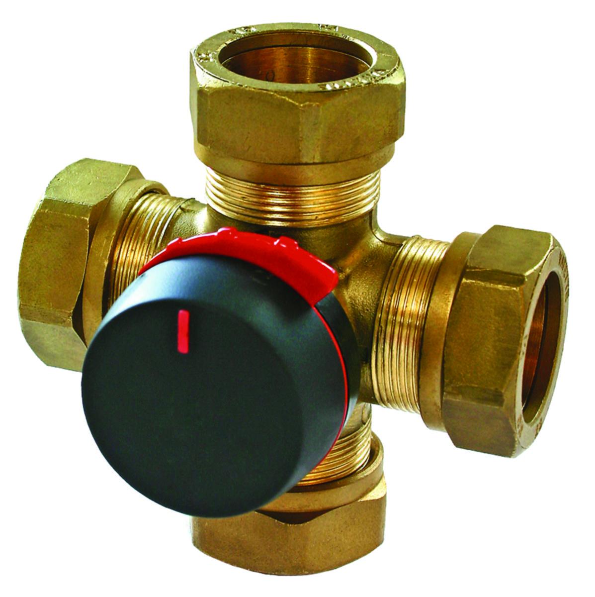 Vrb143 dn20 4-vägs shuntventil esbe, kvs 4 pn10 - shuntve...