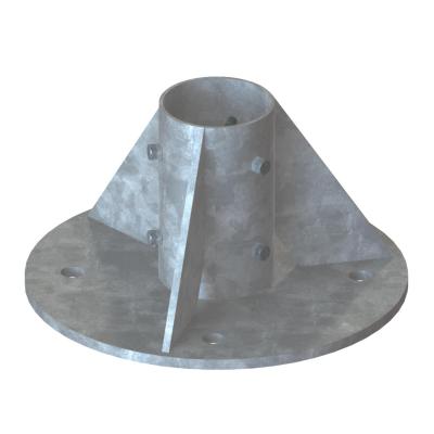 Stolpfot 108 - stolpfot, varmförzinkning | Ahlsell