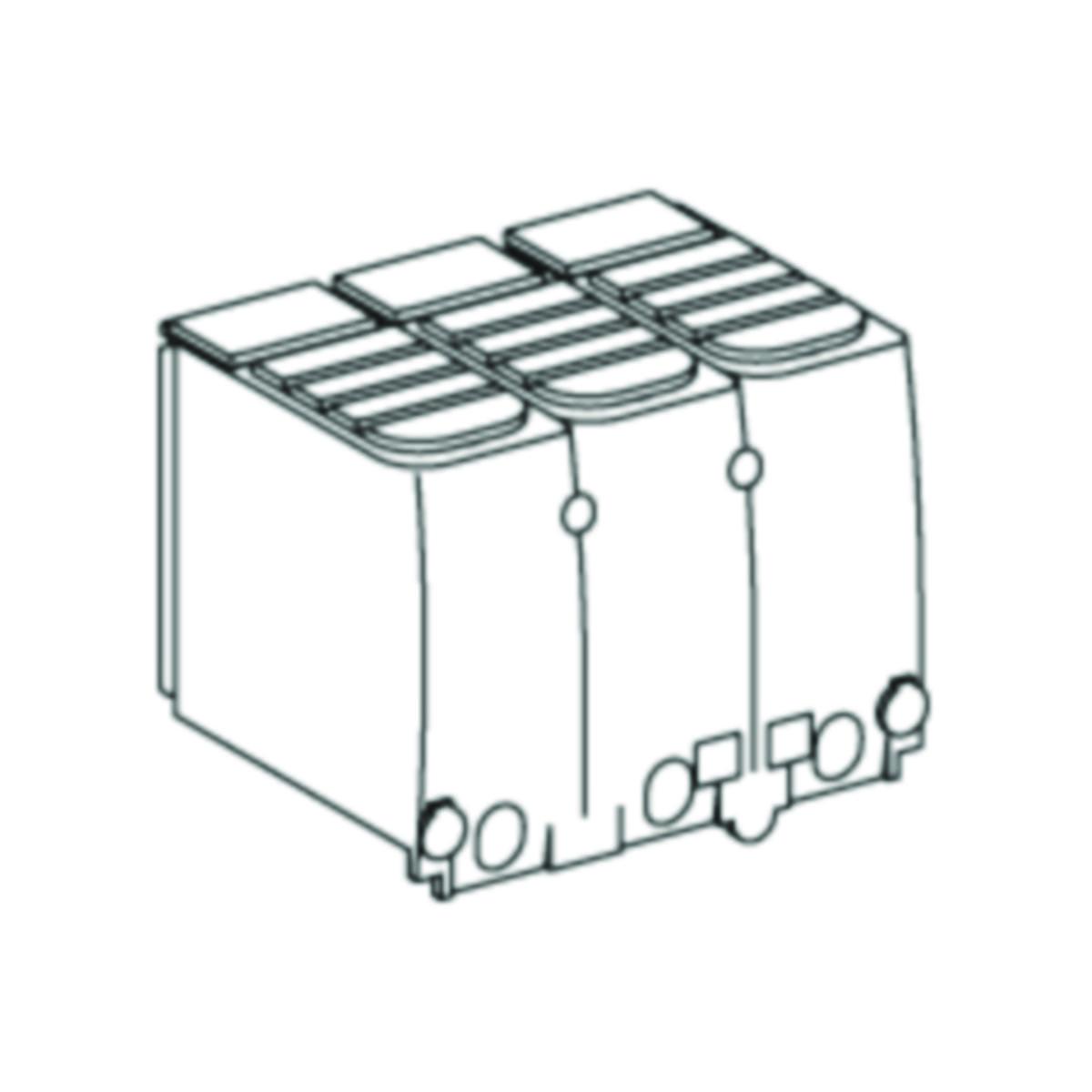Lång ber skydd 3p lv429517 - beröringsskydd nsx | Ahlsell
