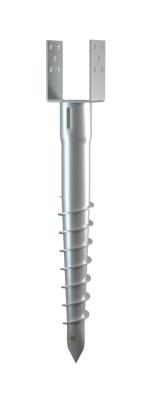 Fast skruv 600mm 4"balksko. 65 mm diameter - fast skruv s...