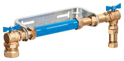 Water meter console 190-220mm g25x22.checkvalve. valv. pi...