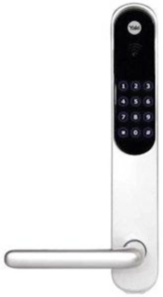 Yale doorman classic s-p v2n silver - lock kit yale doorm...