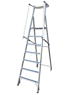 Plattformsstege zarges zap safemaster s 8-steg 2.07m hjul...