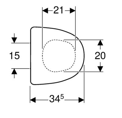 Ifö sign child soft seat 99418 - wc-sits barn ifö sign