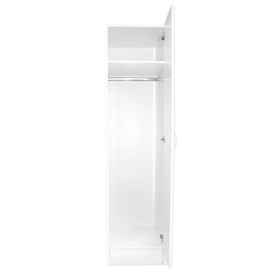 Garderob 600x580x2080 mm inkl klädstång och hyllplan - ga...