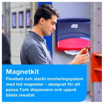 Magnetkit till dispenser w4 2 st/set gummi svart 206540