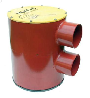 Radonsug anton, utvändig ansl.160 för markradon - radonsu...