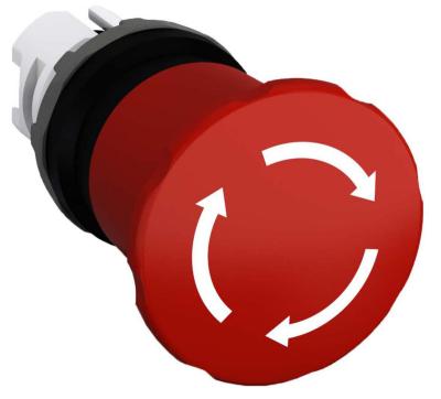 Nödstopp mpet4-10r - svamptryckknapp nödstopp modulserie...