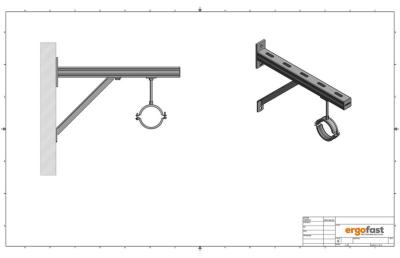 Ef 45 vinkel 4 hål bult/bricka vinkel bult/mutter. mefa