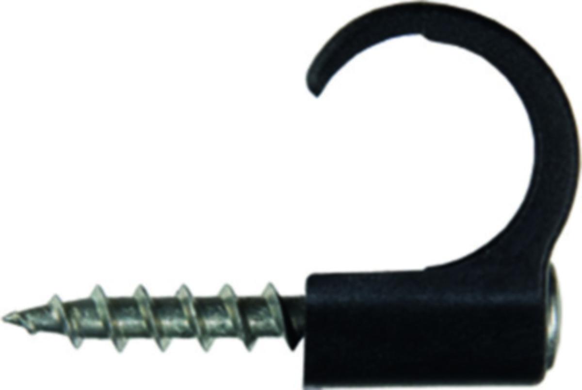 Skruvclips tcs-c3 22-26s svart (50) 21090 052 - skruvklam...