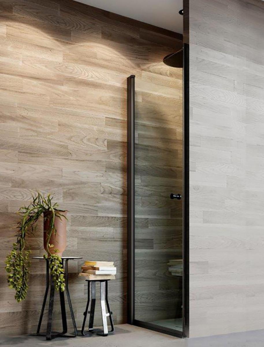 Arrow door 90 duschvägg. svart rak. 5242-90 - duschvägg d...