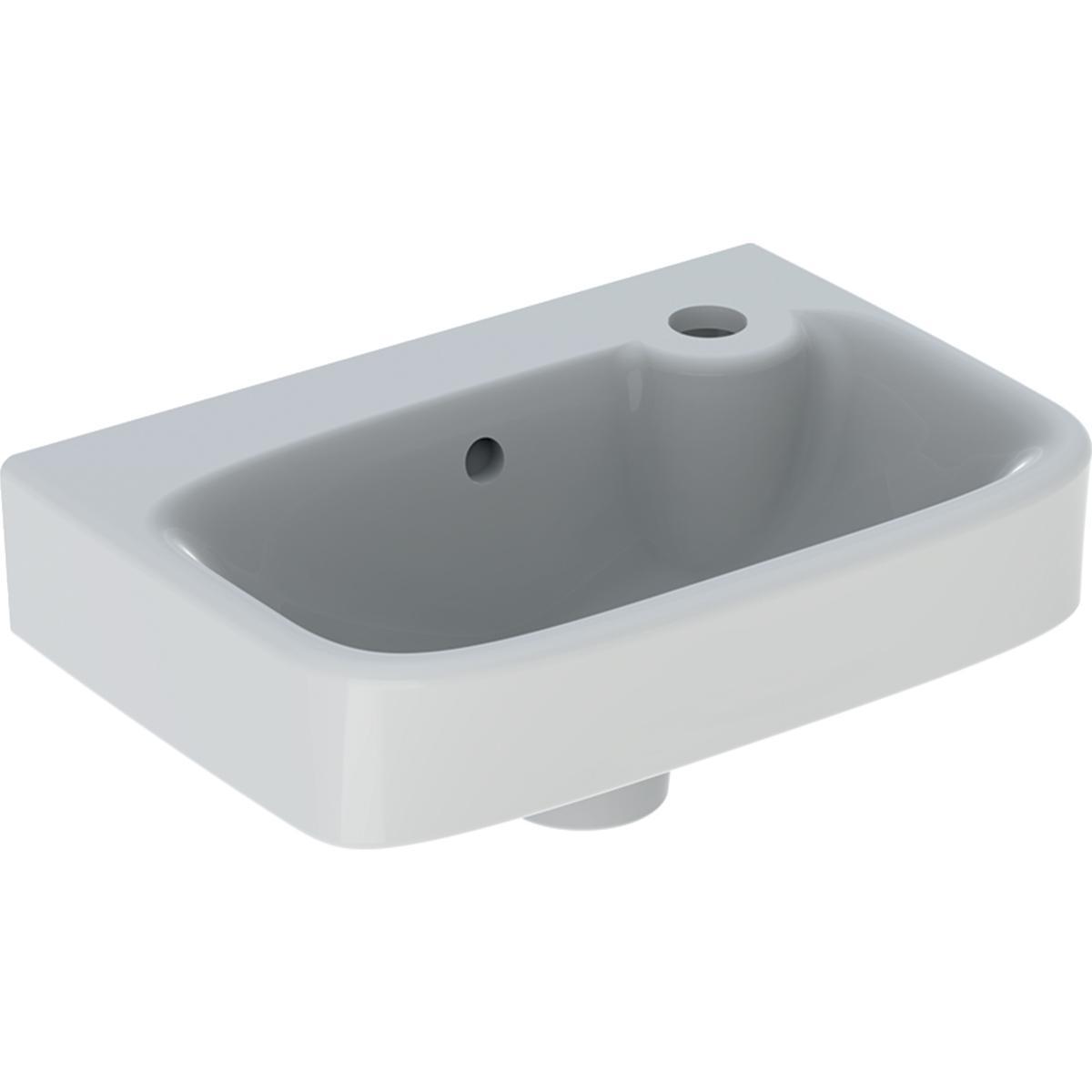 Ifö vinta washbasin square 40x28cm, mixer hole right - wa...