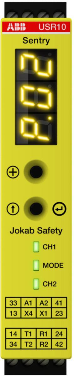 Säkerhetsrelä 24 vdc multi usr10 - säkerhetsrelä sentry