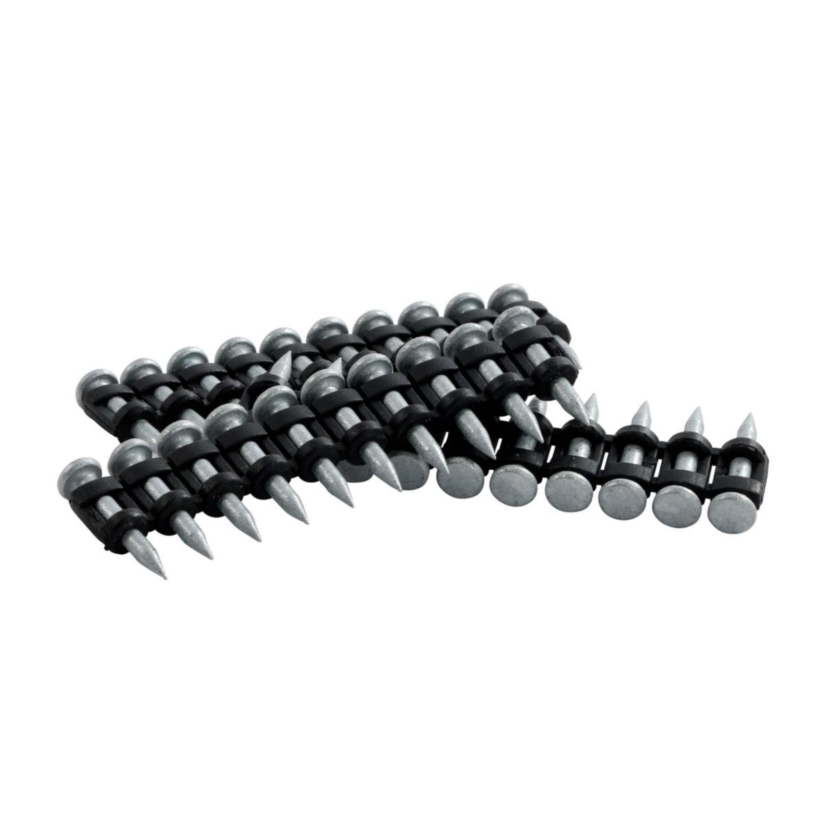 Stål/betongspik mekanisk galv. rakbandad cpx 30/20mm 500/...