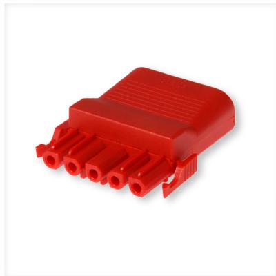 Hylskontakt 5-pol röd ncc52s.p - 5-polig hylskontakt med ...