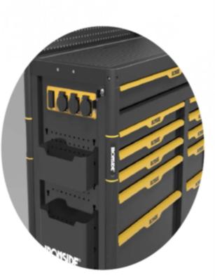 Verktygsvagn ironside pro skåp 102976 7 lådor 230v grenut...