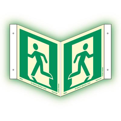 Supernova+® utrymning iso plog 150x150 mm aluminium - fär...