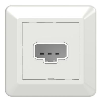Dcl-uttag vägg inf rs fv 84mm eko06953 - lamputtag vägg d...