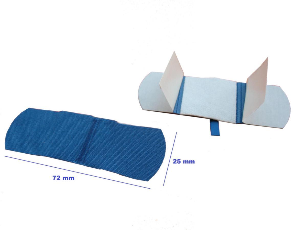 Plaster blue f x-ray7.2x2.5cm detectable - plaster x-ray ...