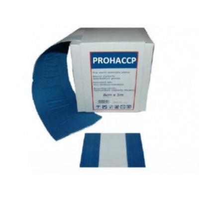 Plåster på rulle 8cm x 5m detekterbara - plåster rulle de...