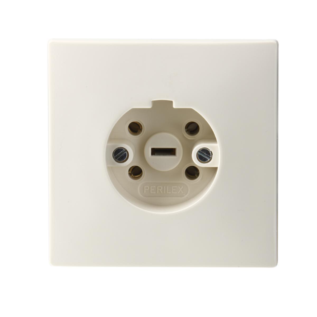 Väggutt perilex 16a inf 16a 400v - perilexuttag infälld 1...