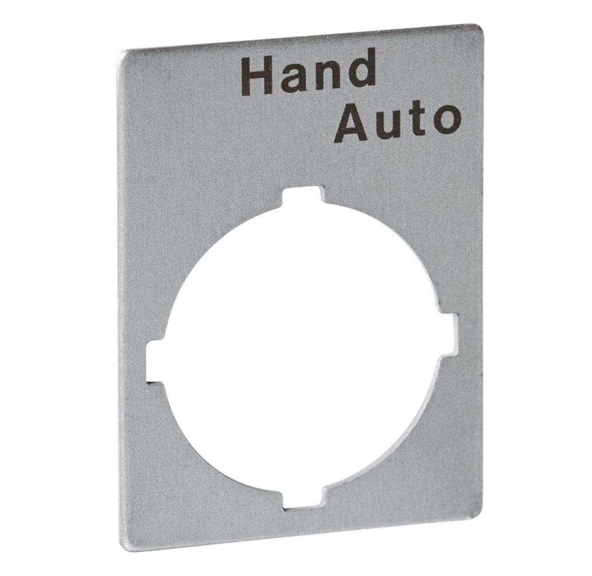Skylt hand-auto - skylt vridkopplare 2-läges | Ahlsell
